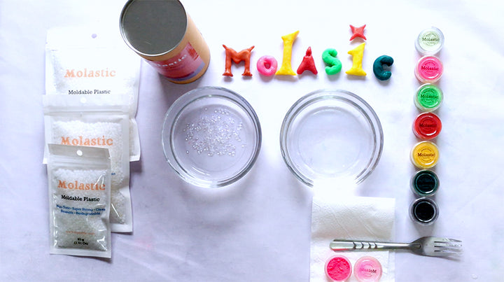 How to mix color with Molastic - วิธีการผสมสีพลาสติกปั้นได้ทำอย่างไร