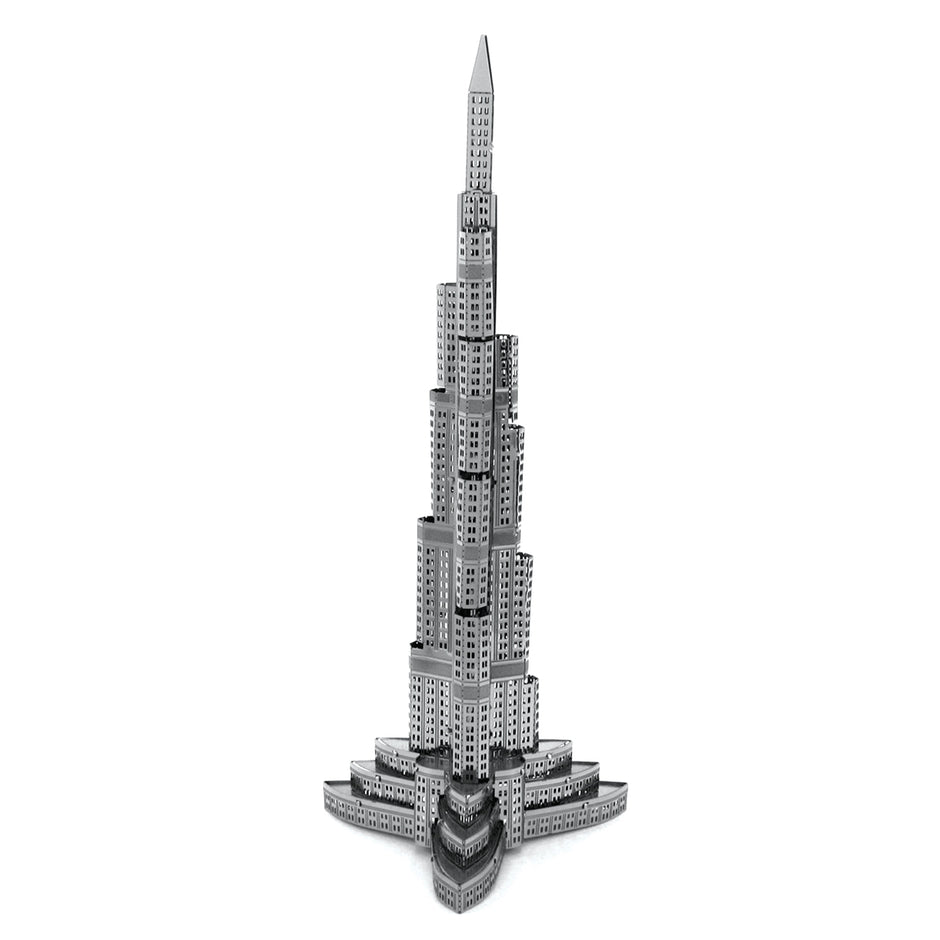 Burj Khalifa Tower 3D Metal Model Kit - โมเดลโลหะบุรจญ์เคาะลีฟะฮ์ ...