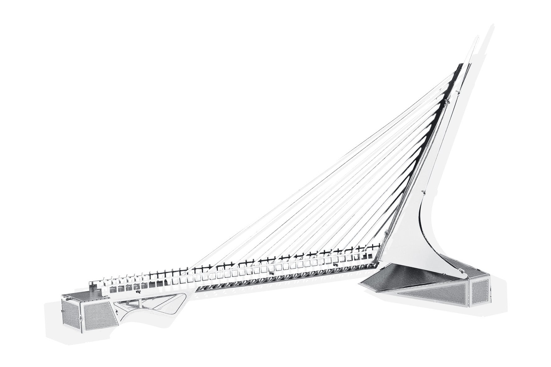SunDial Bridge 3D Metal Model Kit - โมเดลโลหะ SunDial Bridge – Molastic